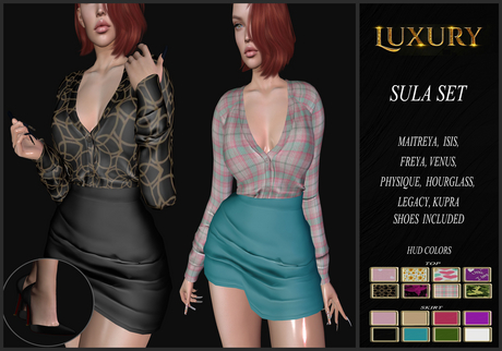 Second Life Marketplace - [Luxury] Sula Set [Wear]